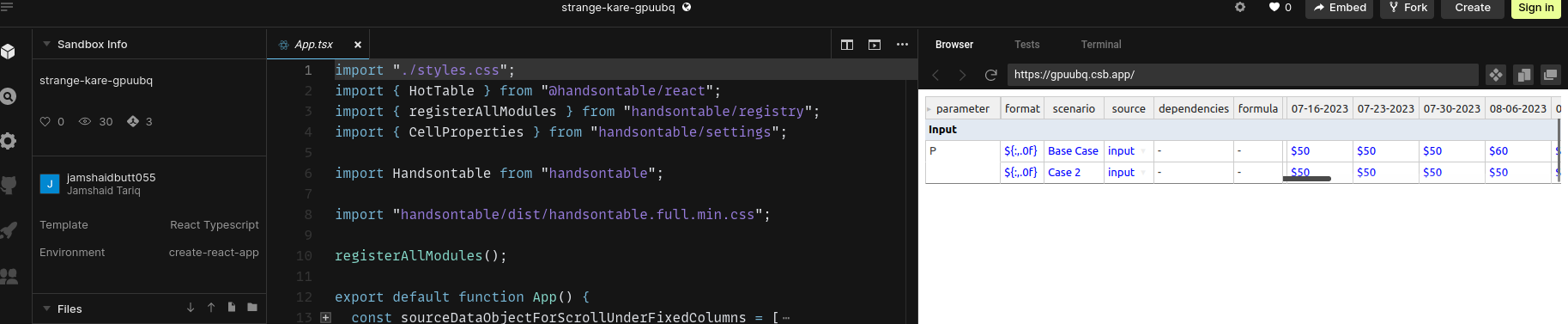 Scroll Bar In Firefox When Using Fixedcolumnsleft · Issue 10370 · Handsontablehandsontable