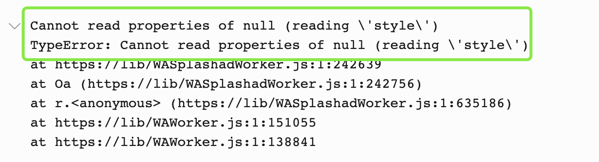 微信小程序组件内部报错cannot Read Properties Of Null Reading Style · Issue 2192 · Tencenttdesign 0461