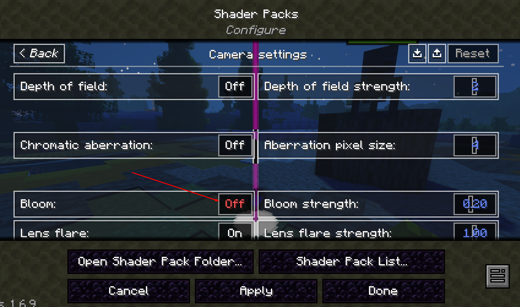 Weird light effect with SuperDuperVanilla Shaders active · Issue #40 · shiroroku/LootBeams · GitHub