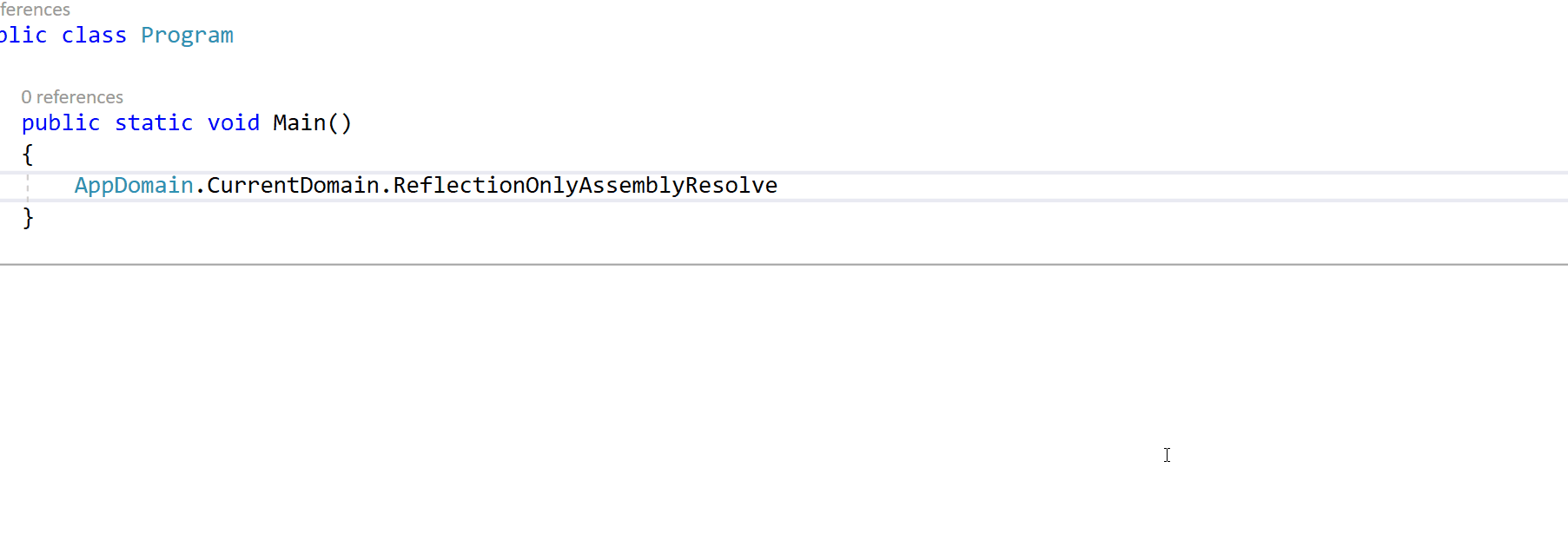 [Regression] Pressing TAB twice during event handler creation no longer ...