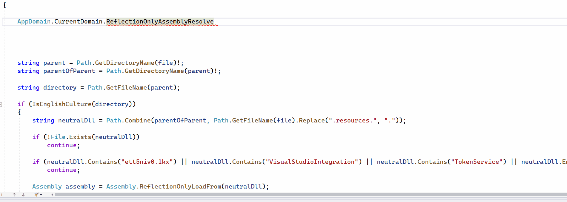 [Regression] Pressing TAB twice during event handler creation no longer ...
