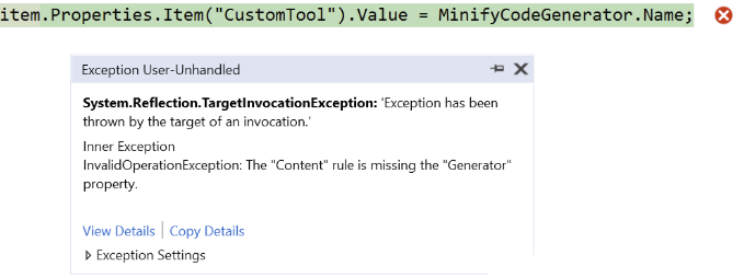 CustomTool property not working on CPS based projects · Issue #3612 ...