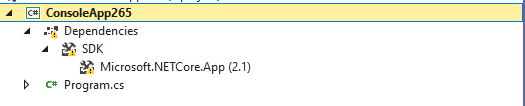 [Regression] Dependency node shows warning that never goes away · Issue #4300 · dotnet/project ...