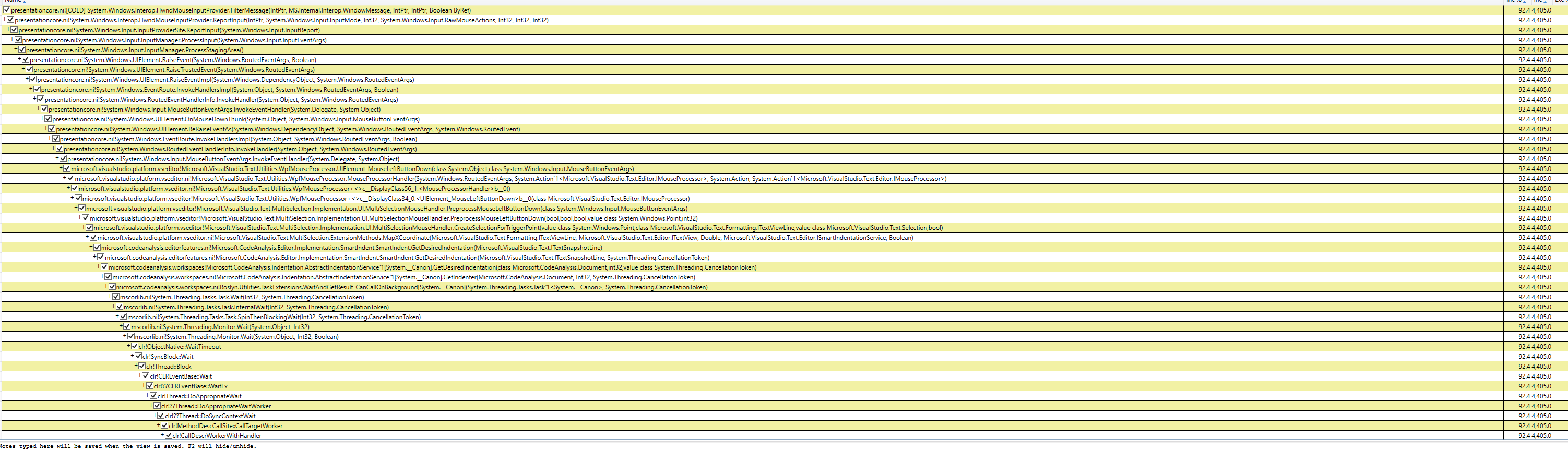 Visual Studio becomes unresponsive if you attempt open a bunch of C# ...