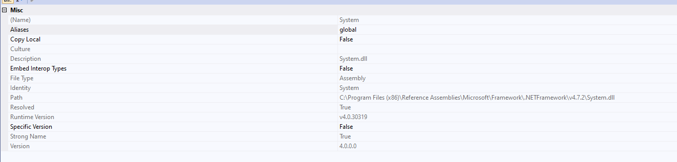 Properties window does not show defaults of properties · Issue #5865 · dotnet/project-system ...
