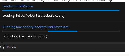 IntelliSense stage never finishes probably due to restore loop · Issue #6571 · dotnet/project ...