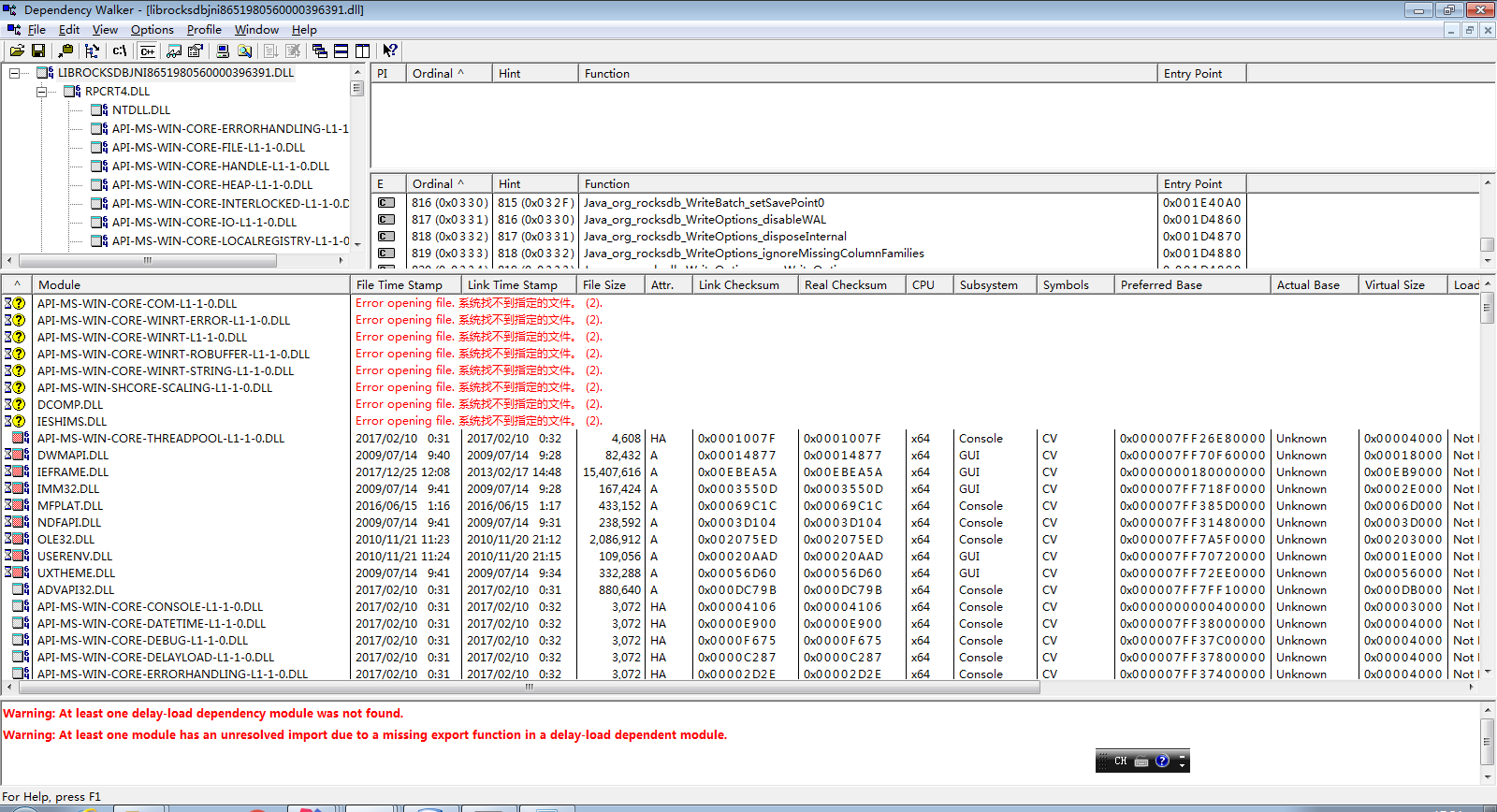 UnsatisfiedLinkError when RocksDB.loadLibrary() · Issue #3307 · facebook/rocksdb · GitHub