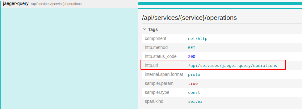 jaeger-query reports http.url in incorrect format · Issue #2832 · jaegertracing/jaeger · GitHub