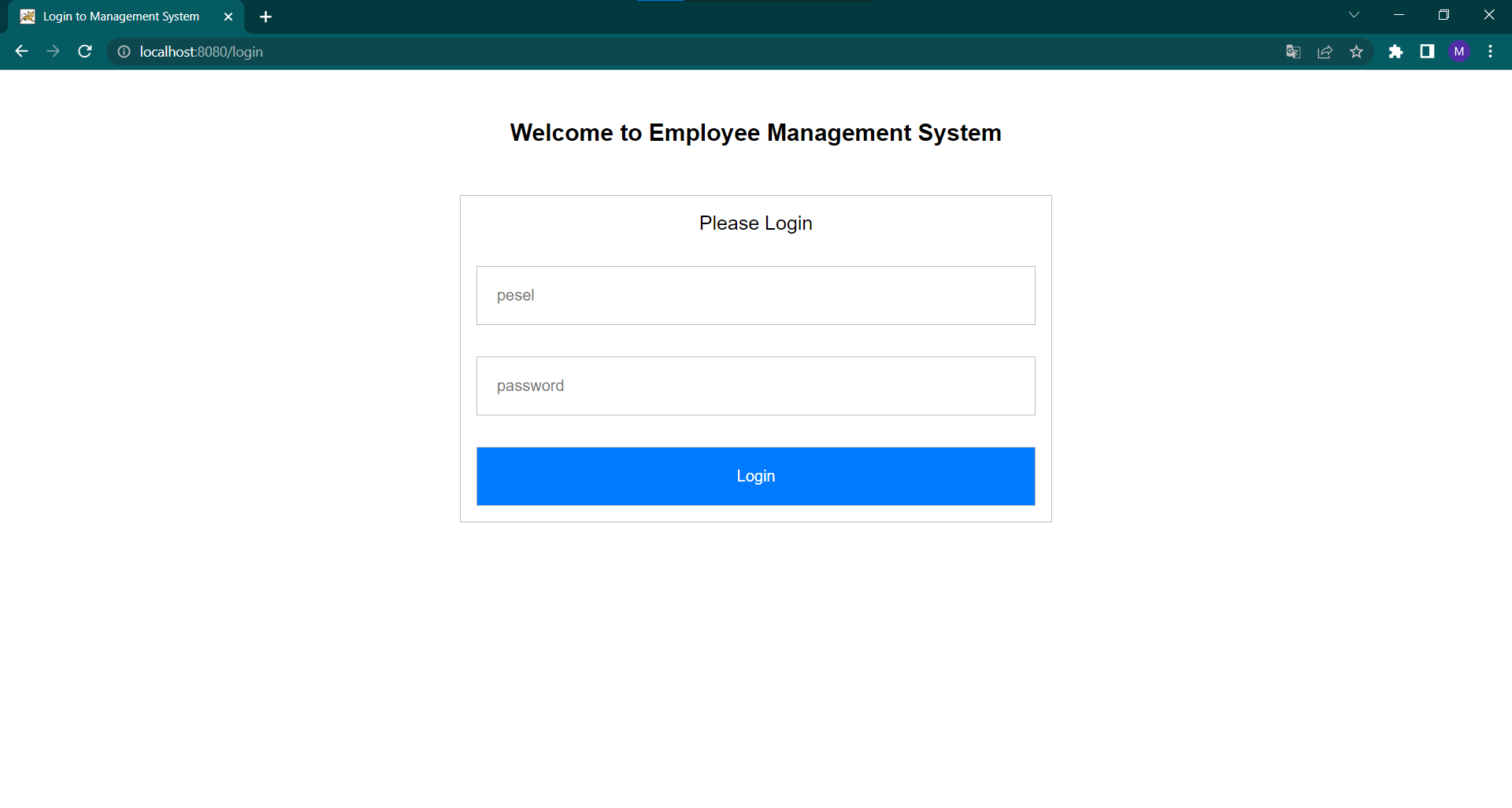 GitHub - MaciejBialek1998/EmployeeManagementSystem