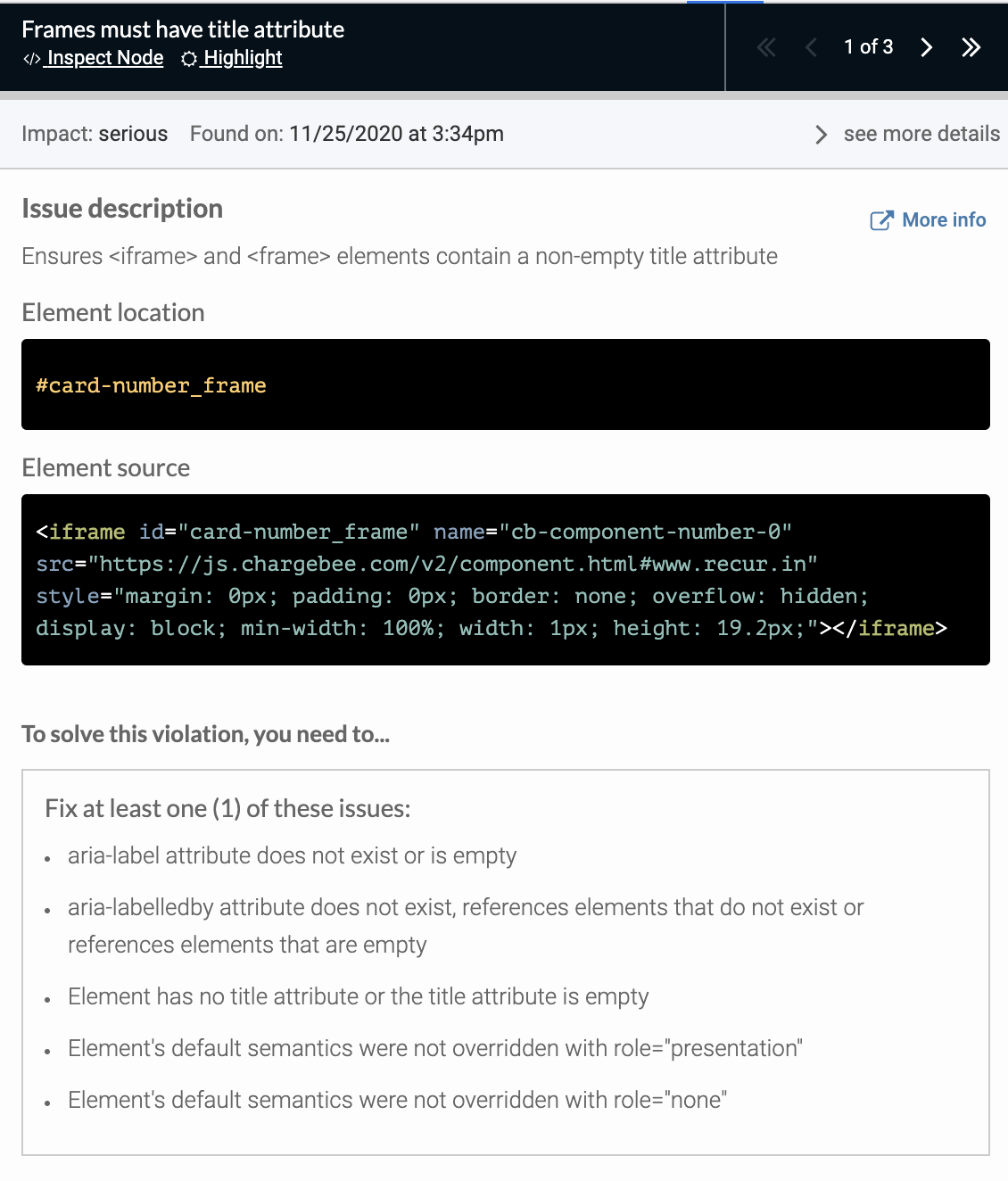 Add aria labels for react-wrapper · Issue #31 · chargebee/chargebee-js ...