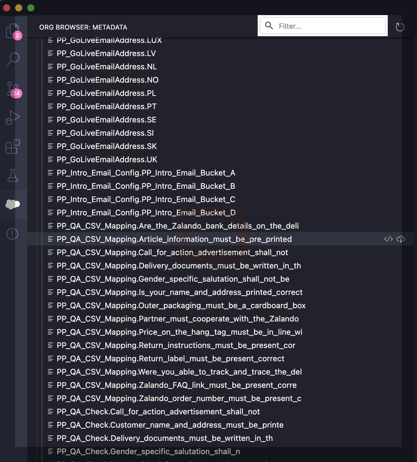 Org Browser Metadata search function · Issue #3569 · forcedotcom/salesforcedx-vscode · GitHub