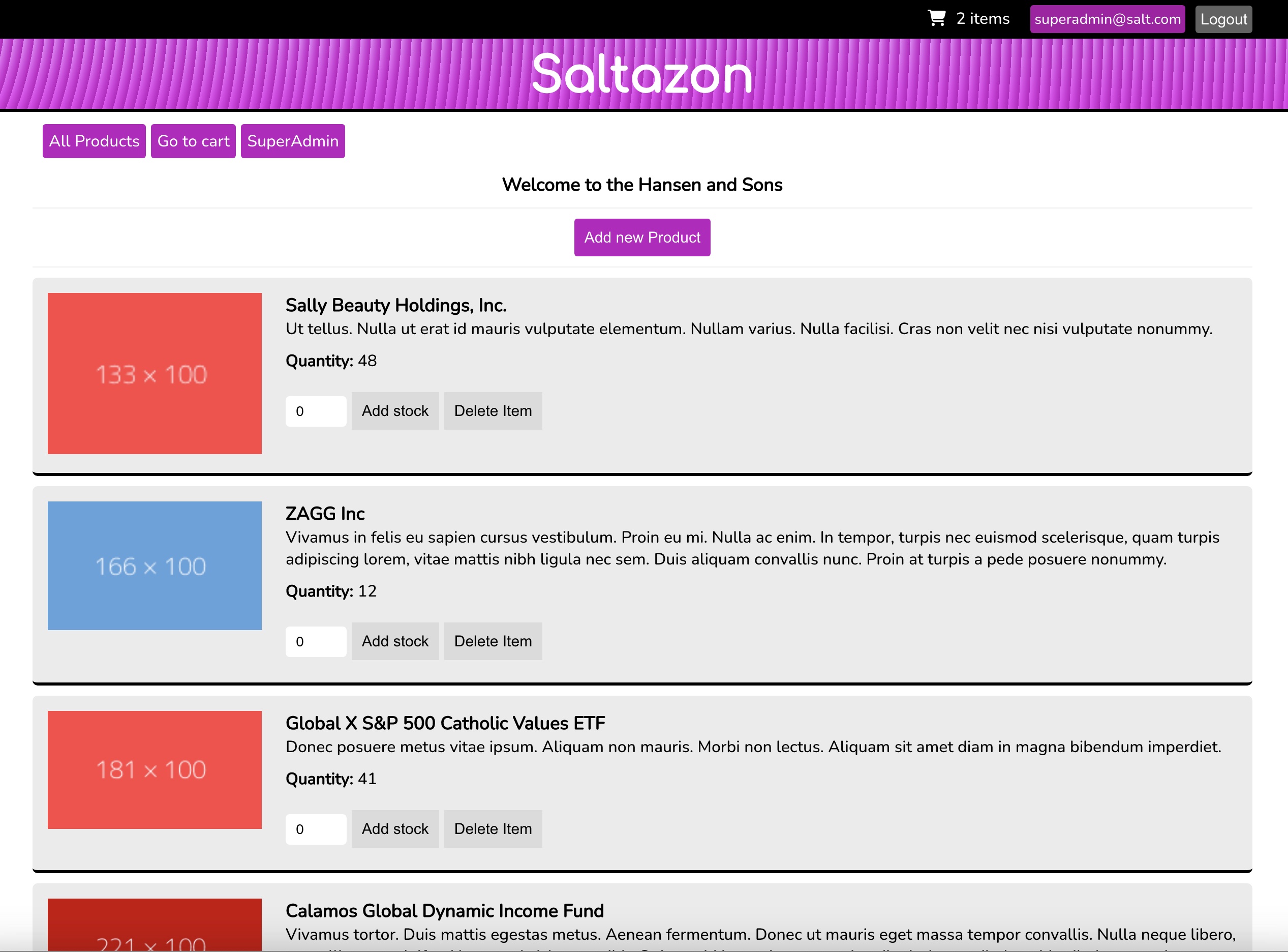 GitHub - EoghainOB/Saltazon-Frontend
