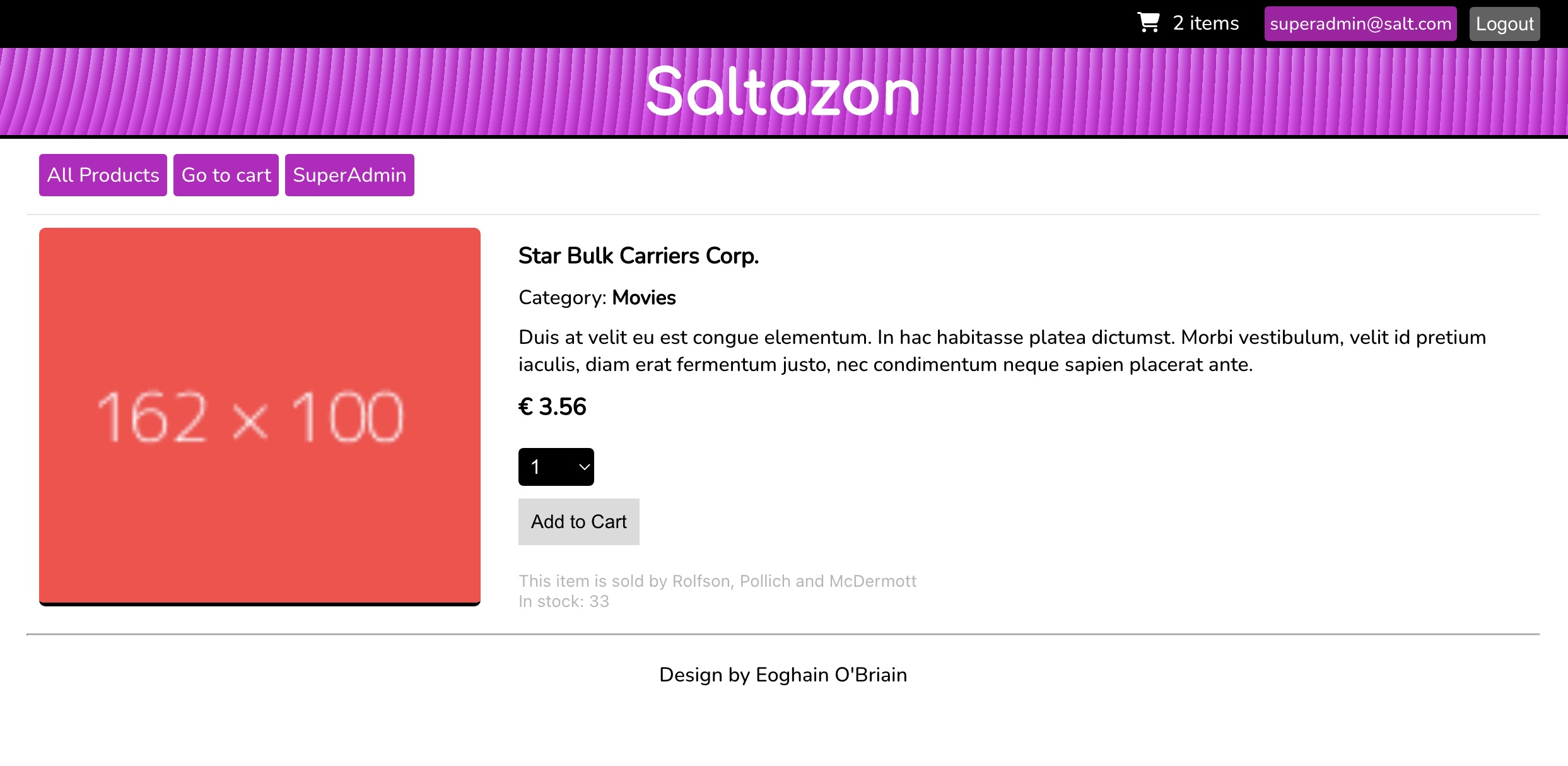 GitHub - EoghainOB/Saltazon-Frontend