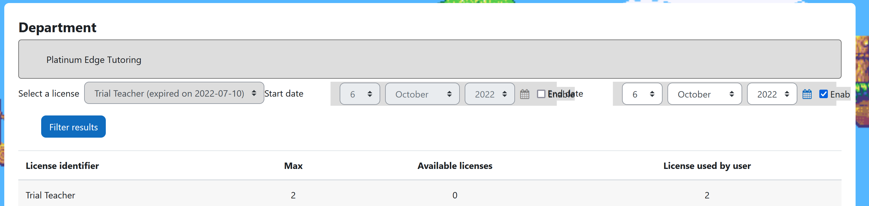 Database errors when filtering reports. · Issue #1723 · iomad/iomad ...