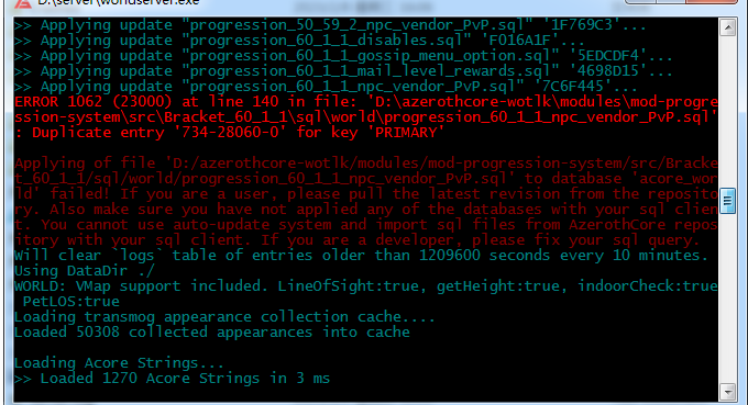 Bracket_60_1_1 Re-applying the SQL part is invalid. · Issue #301 · azerothcore/mod-progression ...