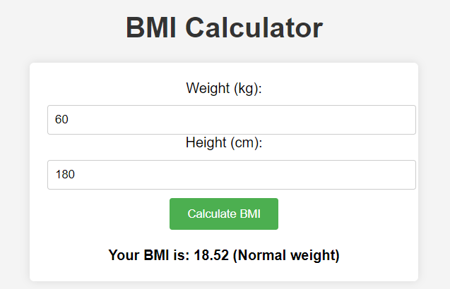 GitHub - DeepikaA2004/BMI_APP_USING_HTML_CSS_JS: Developing the BMI calculator as web ...