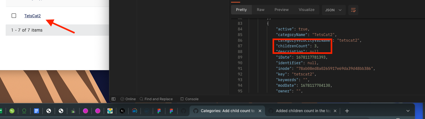 Categories: Add child count to the categories list response · Issue #23254 · dotCMS/core · GitHub