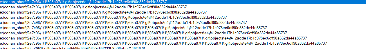[bug] recursive copies of .git folder in the conan short path dir ...