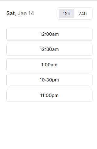 [CAL-704] Availability cannot span past midnight · Issue #6323 · calcom/cal.com · GitHub