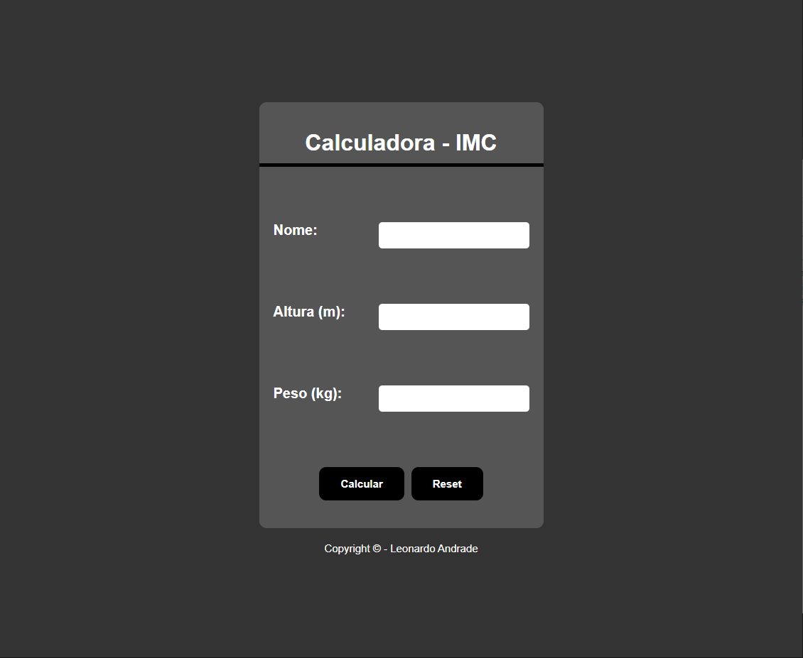 GitHub - leoandrade23/calculadora-imc-js: Calculadora de IMC ...