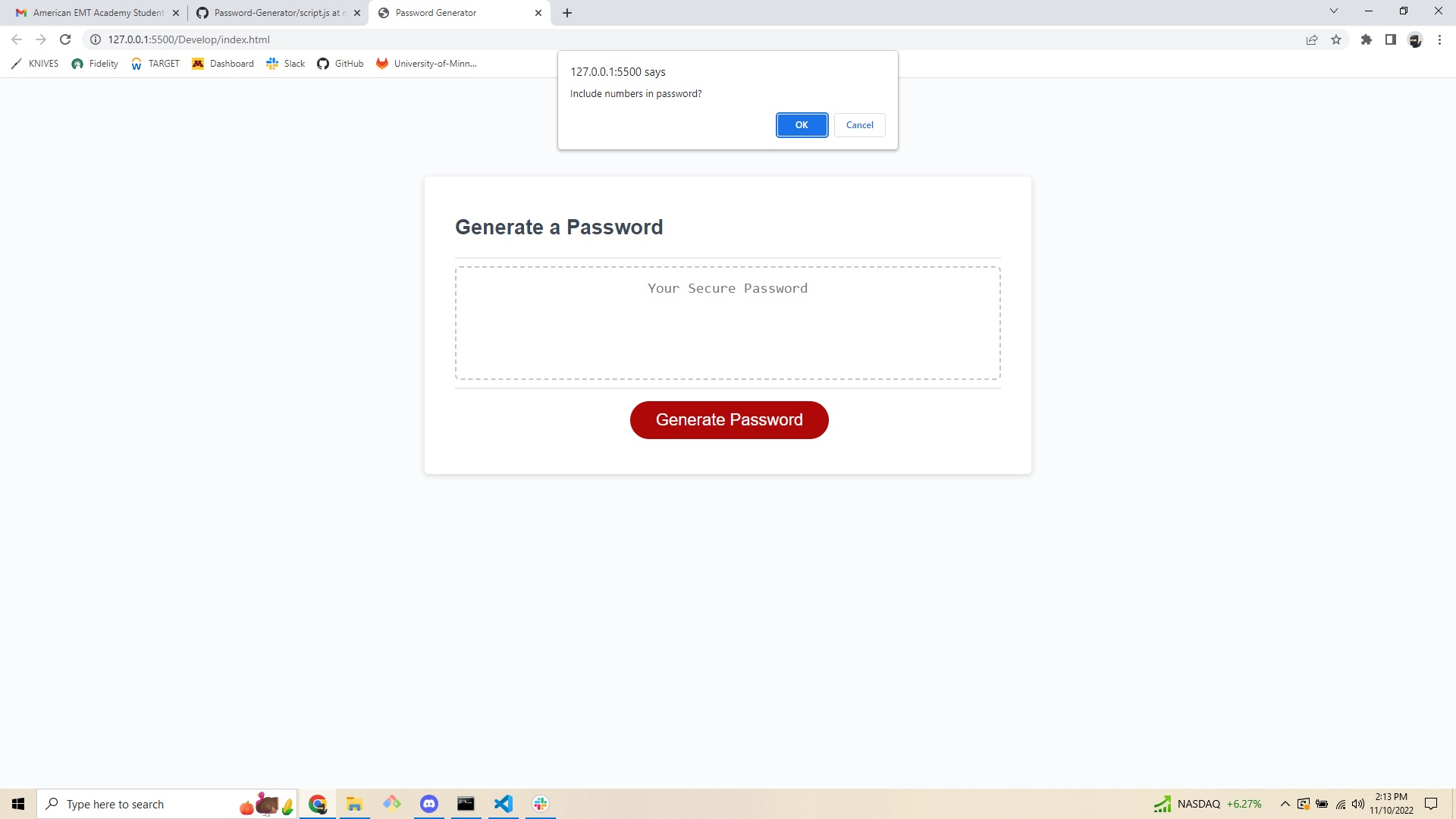 GitHub - KTD10/super-secure-password-generator