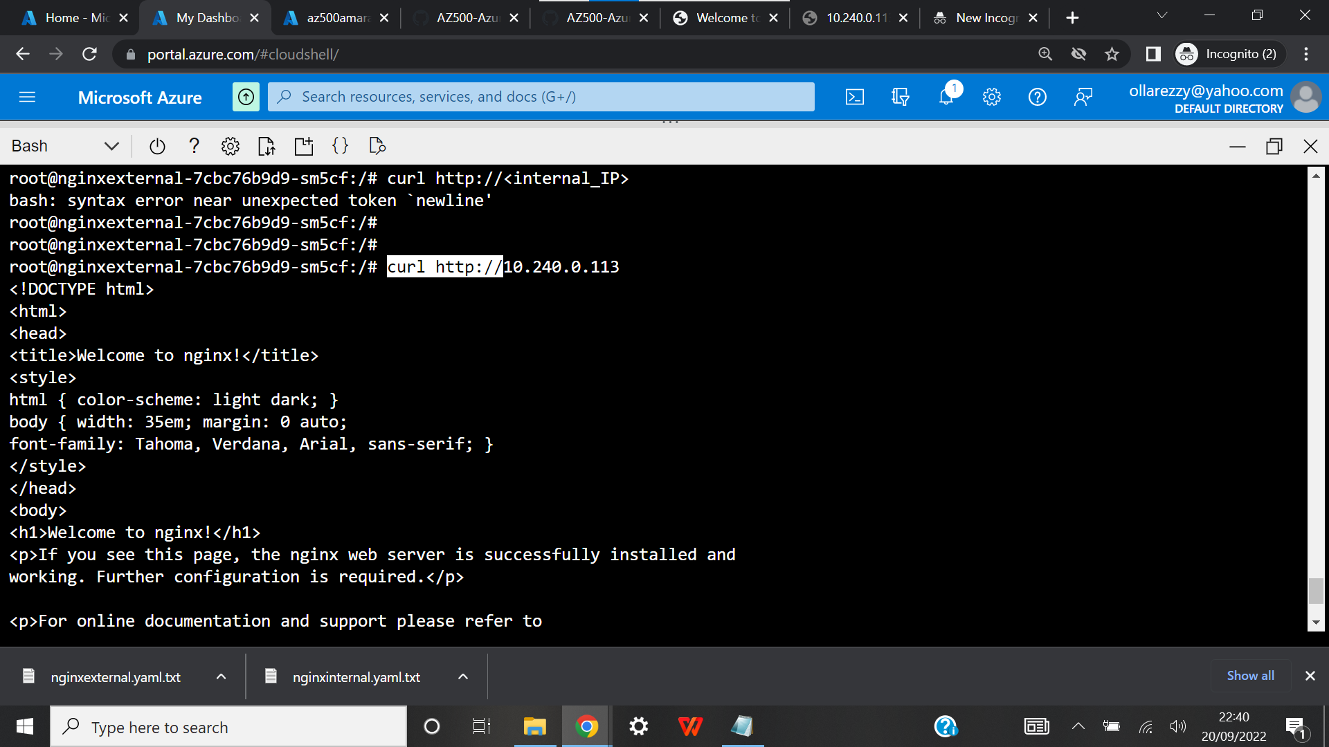 GitHub - amarachi2022/Congifured-AKS-to-host-a-Service: Deployed an Eternal and Internal Service ...