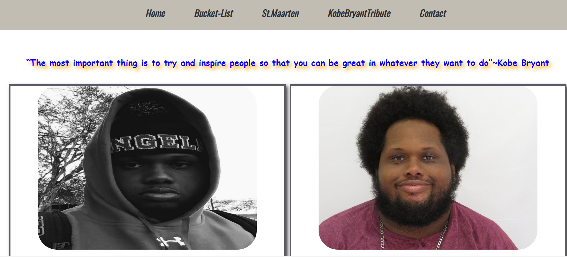 GitHub - TerrelleAThomas/HTML: Design and created a professional ...