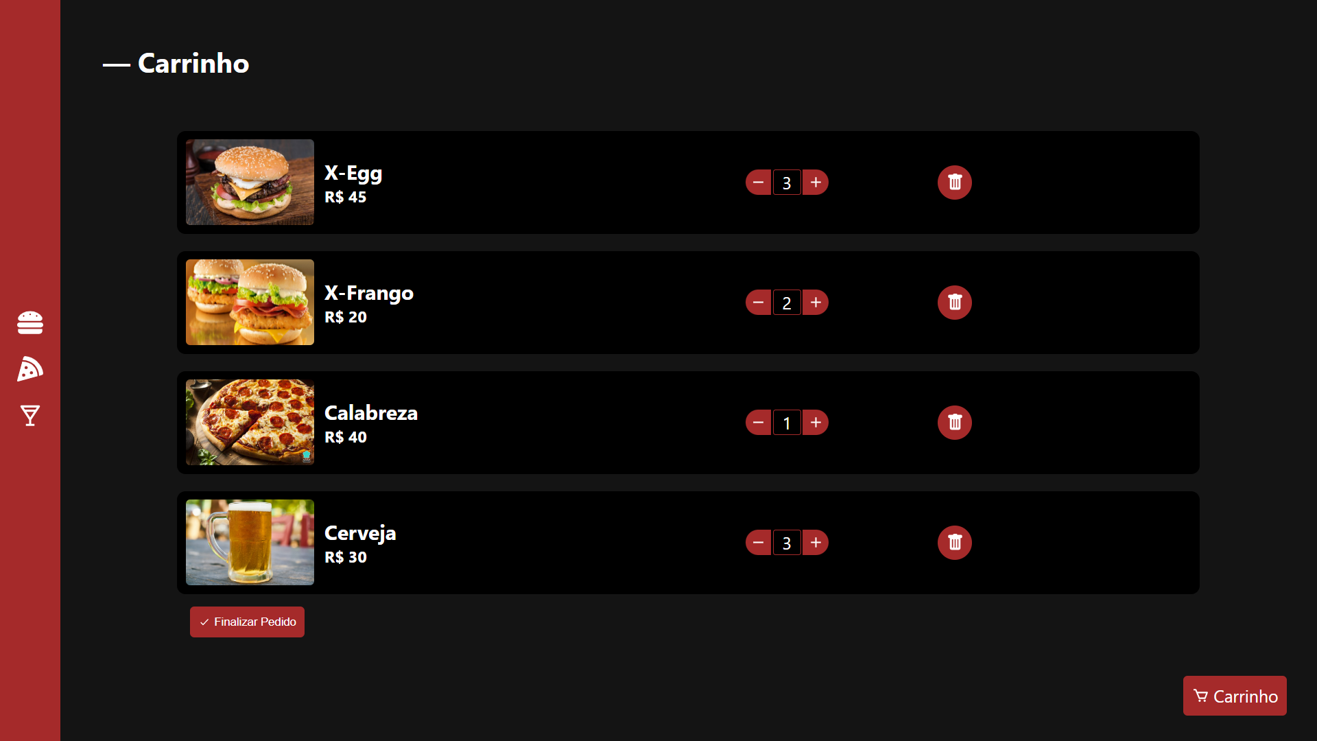 GitHub - joao-mororo/menu