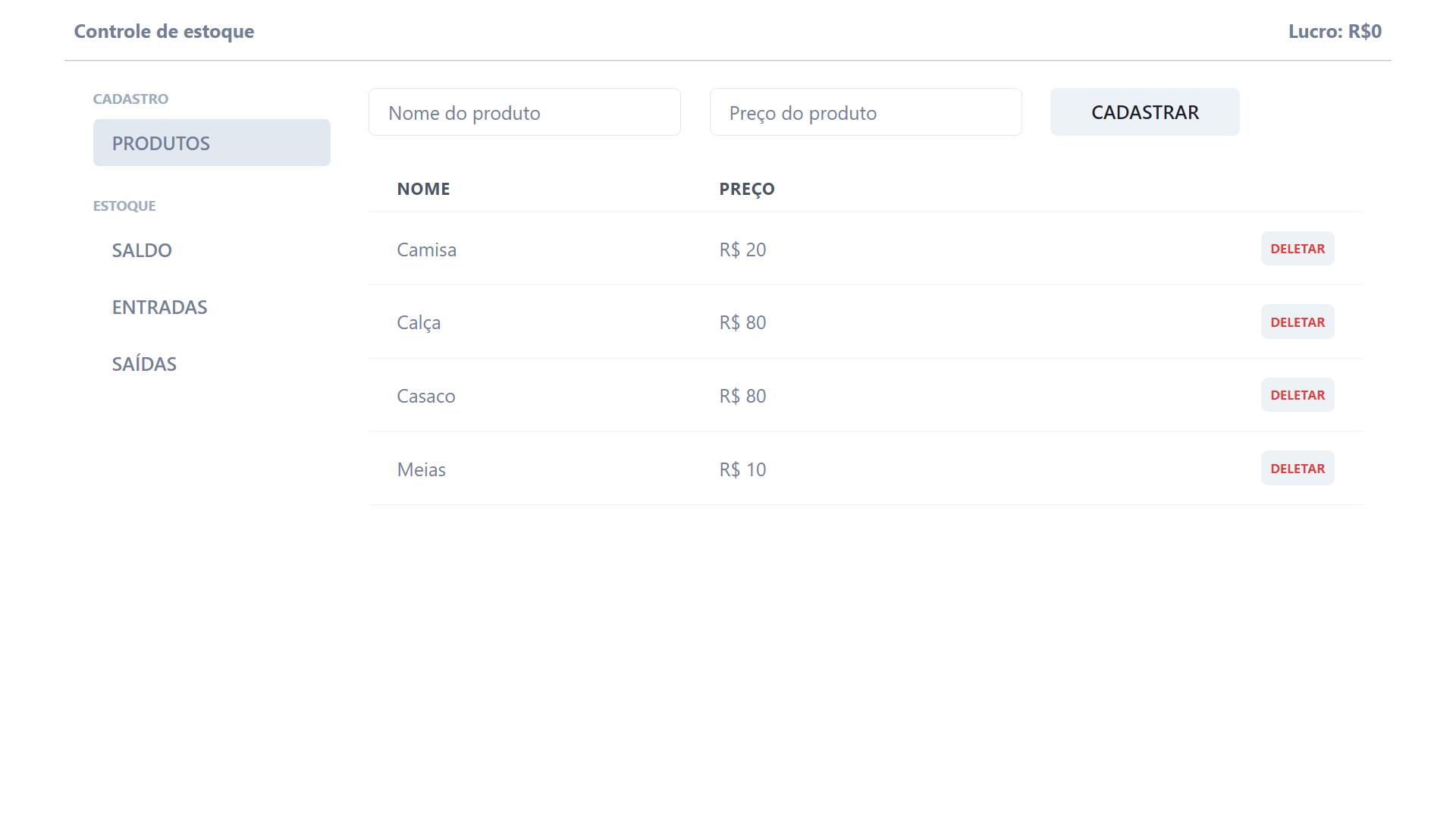 GitHub - joao-mororo/inventory