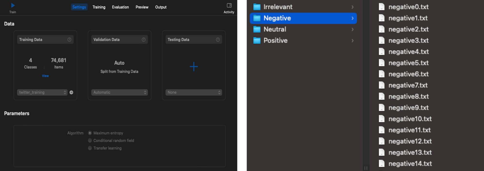 GitHub - sumin305/Sentiment-Analysis-with-CreateML: CreateML로 모델을 생성하고 CoreML로 앱에 적용해보기