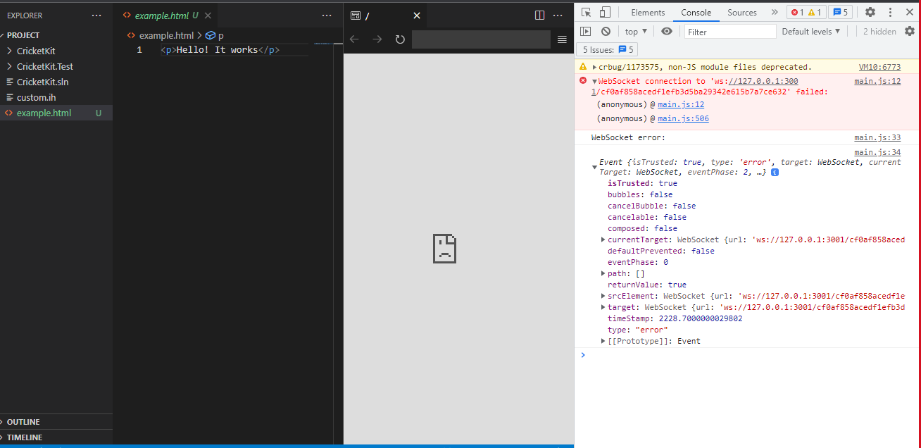 Not able to launch Live Preview within a Linux container · Issue #249 · microsoft/vscode ...