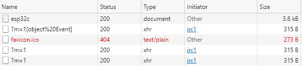 ESP32 [E][WebServer.cpp:617] _handleRequest(): request handler not found · Issue #9084 · arendst ...
