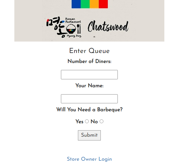 GitHub - CanProjects/Diner-Waitlist-Website