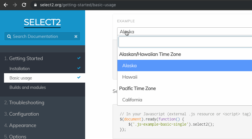 Qselect With Use Input Ux Issues