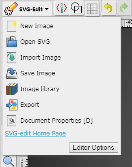 Suggestions about the main menu style and text · Issue #371 · SVG-Edit ...