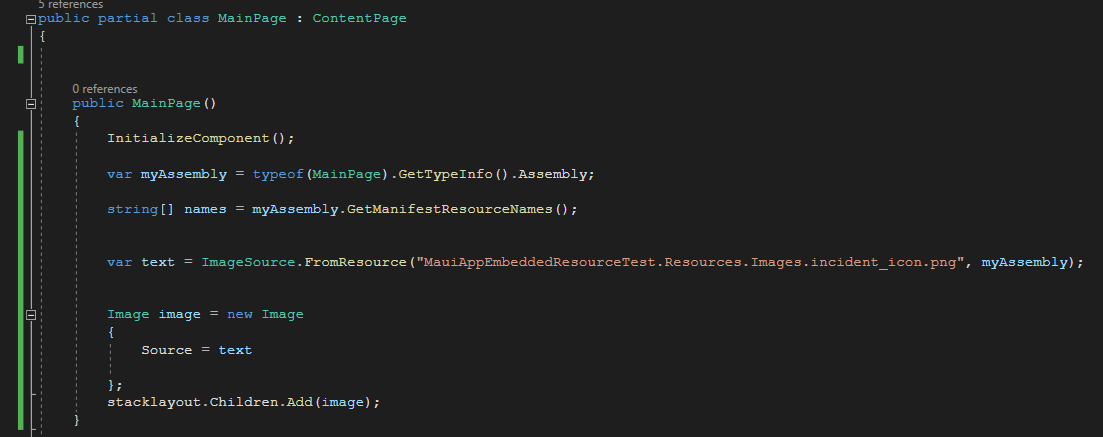 Maui Can T Retrieve Embedded Resource From Assembly With Imagesource Fromresource Ios