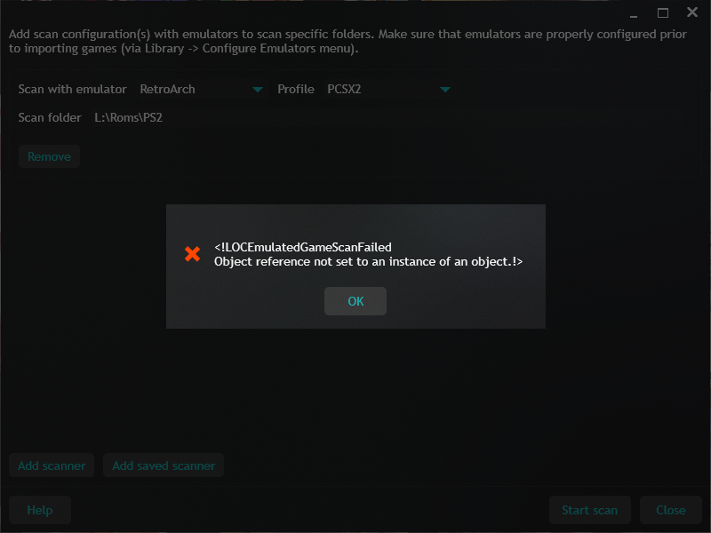 [Playnite 9 Beta] Custom Profile for emulator not scanning · Issue ...