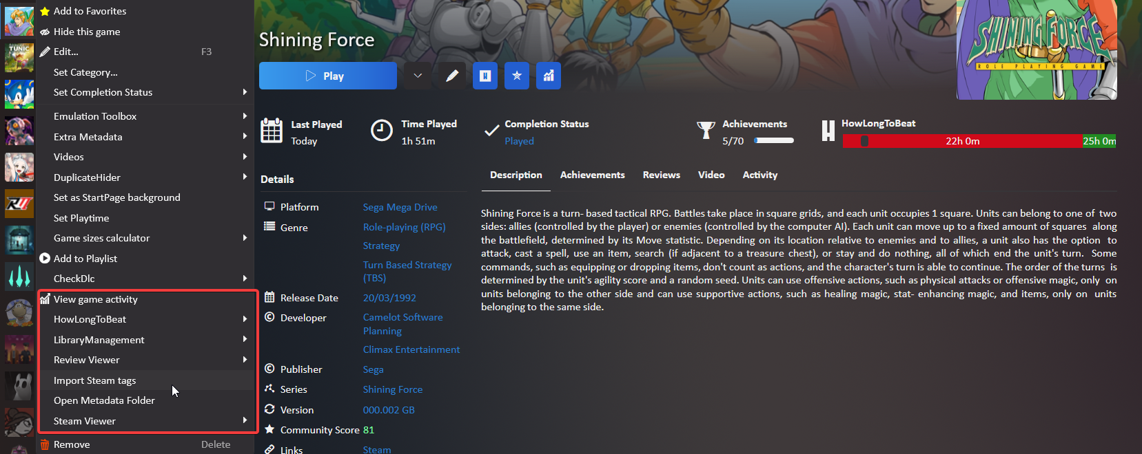 RetroAchievements using Sega Megadrive does not allow achievements to be found · Issue #309 ...
