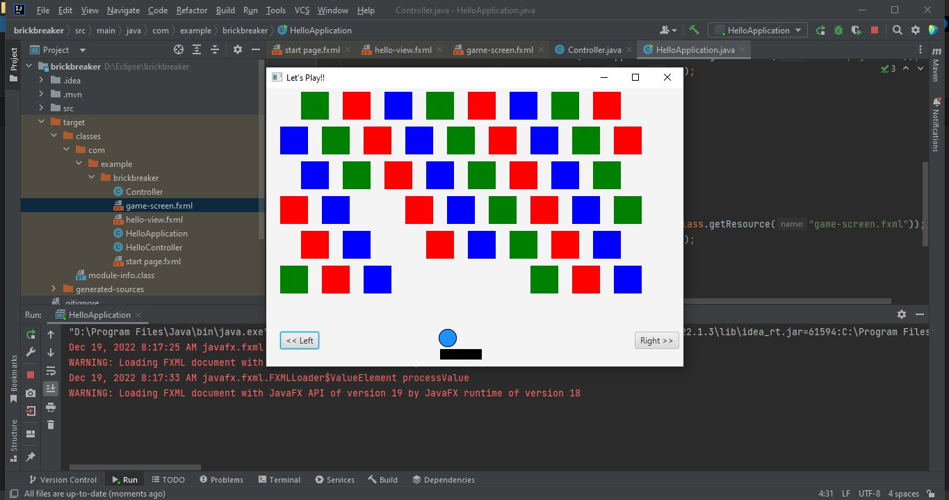 GitHub - Aditya049823/Brick-Breaker-Project