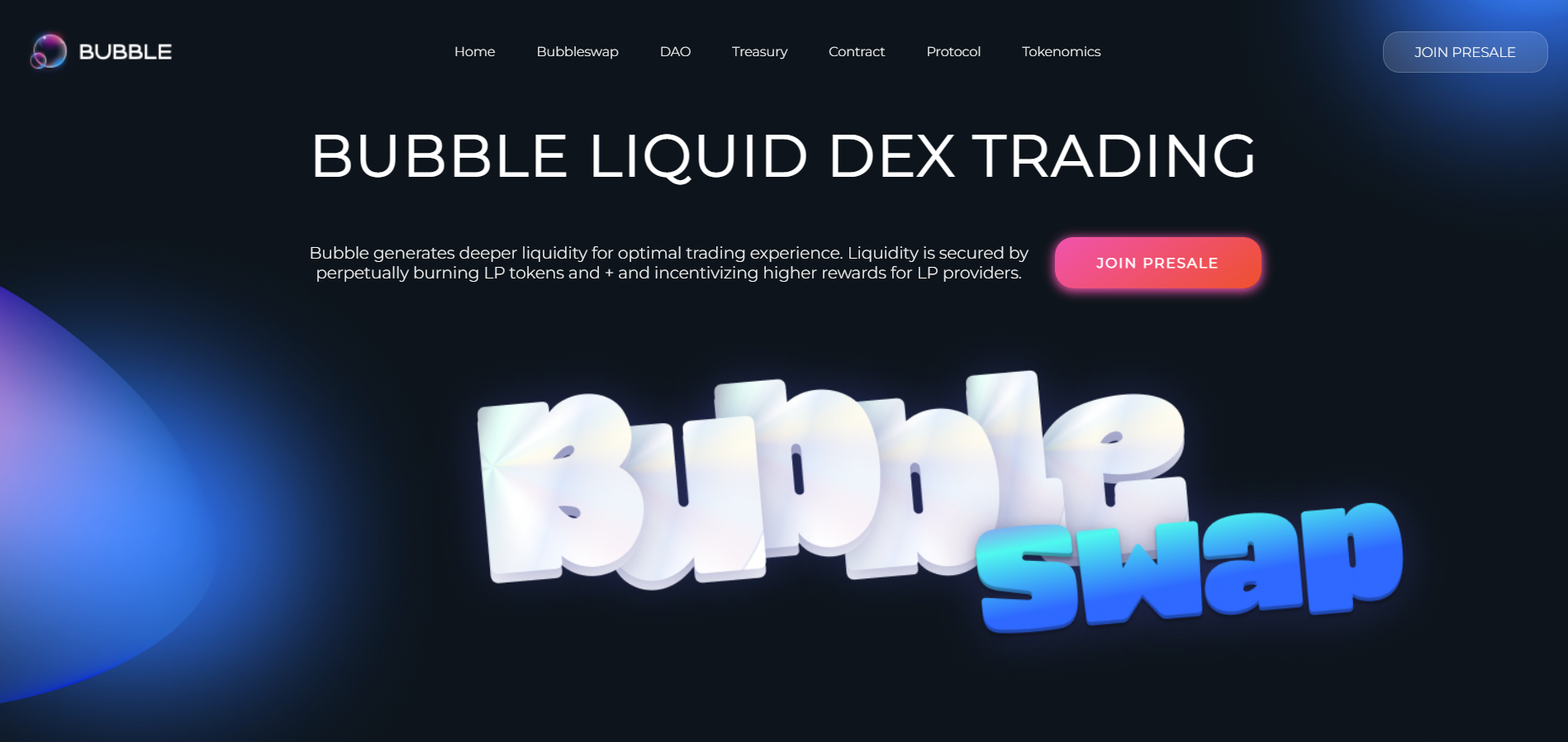 GitHub - DenooThomas/bubbleswap