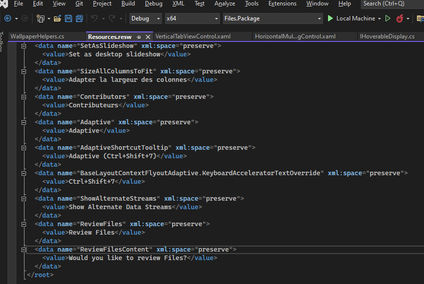 Localization incomplete for French · Issue #9703 · files-community/Files · GitHub