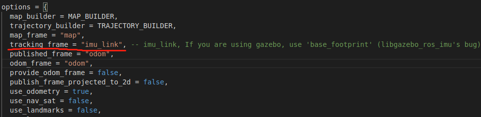 simulation with cartographer not working. Check failed: sensor_to ...