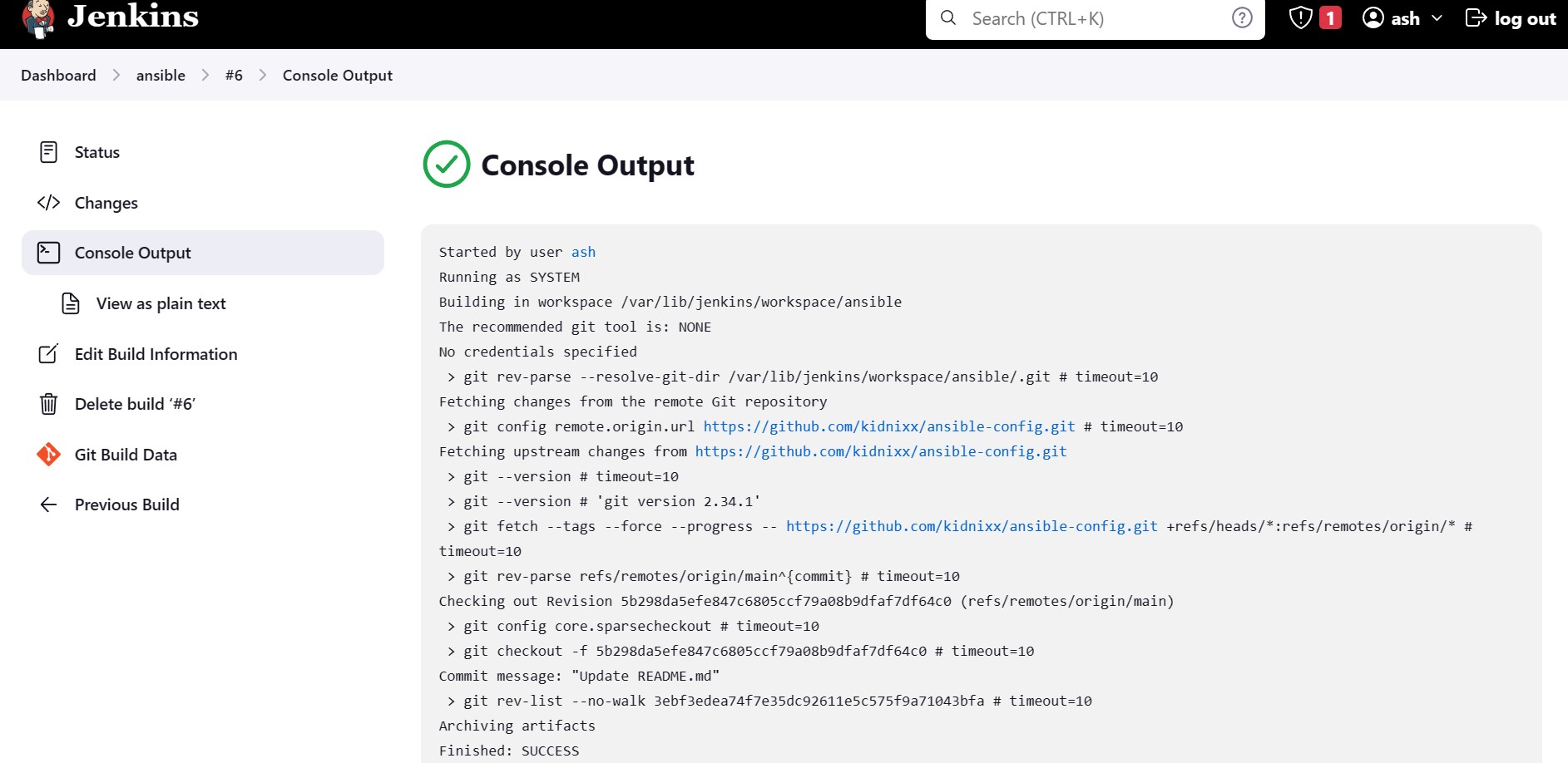 GitHub - kidnixx/ansible-config-project