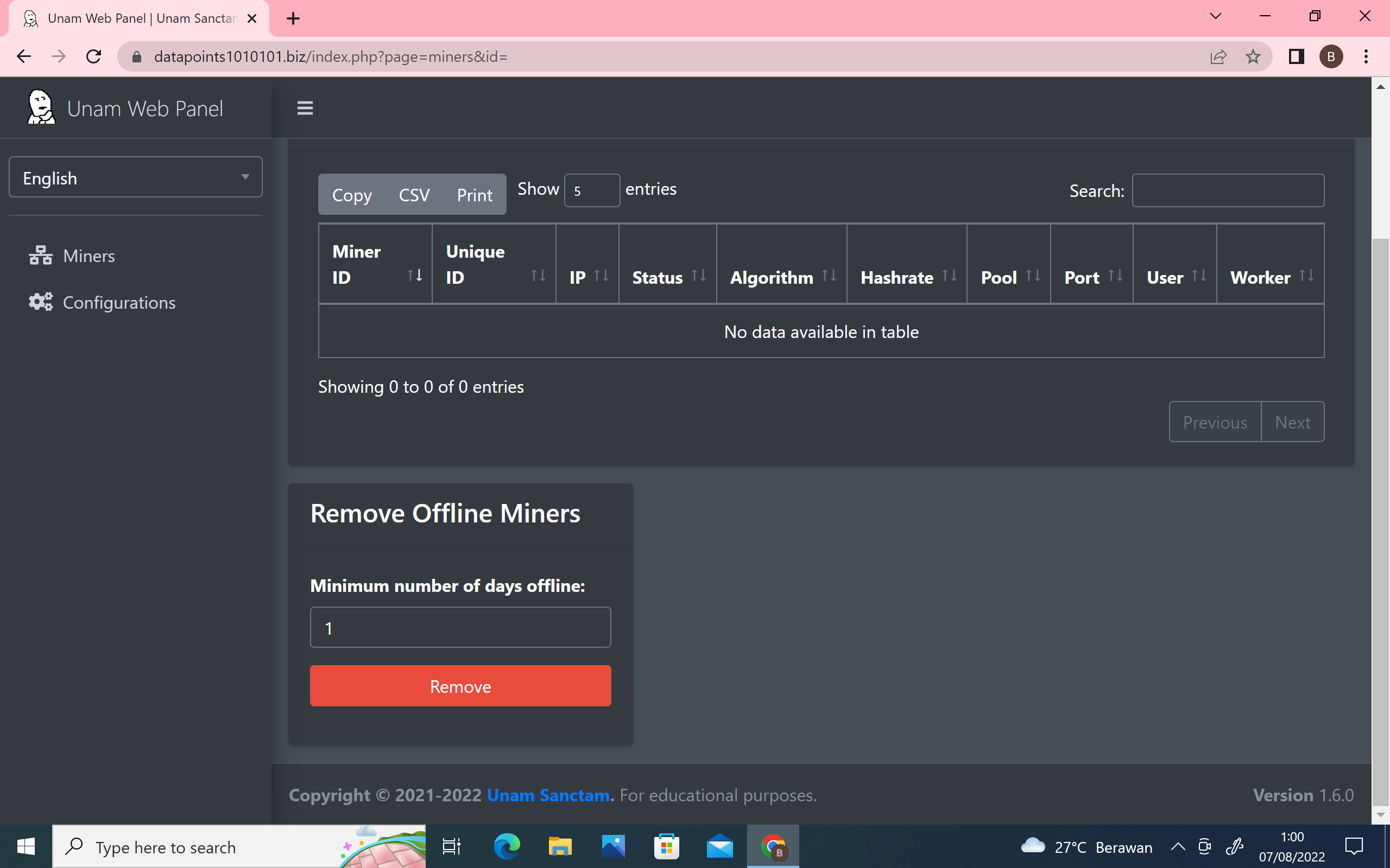 web panel security · Issue #176 · UnamSanctam/UnamWebPanel · GitHub