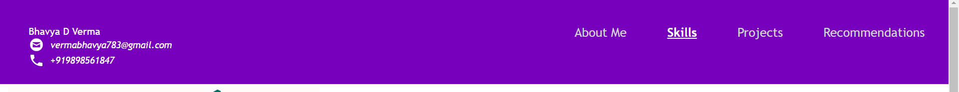 GitHub - bhaavvya/Single-page-portfolio