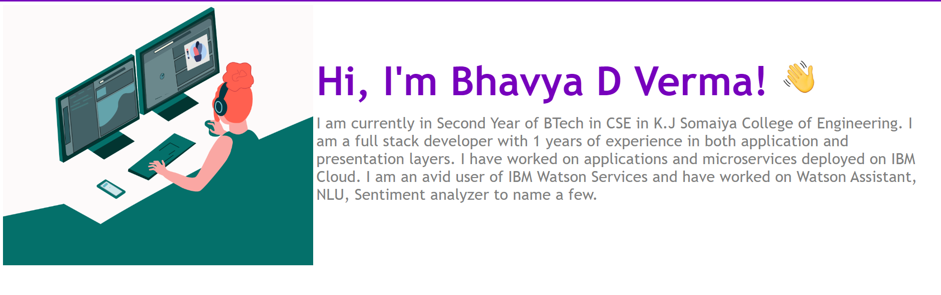 GitHub - bhaavvya/Single-page-portfolio