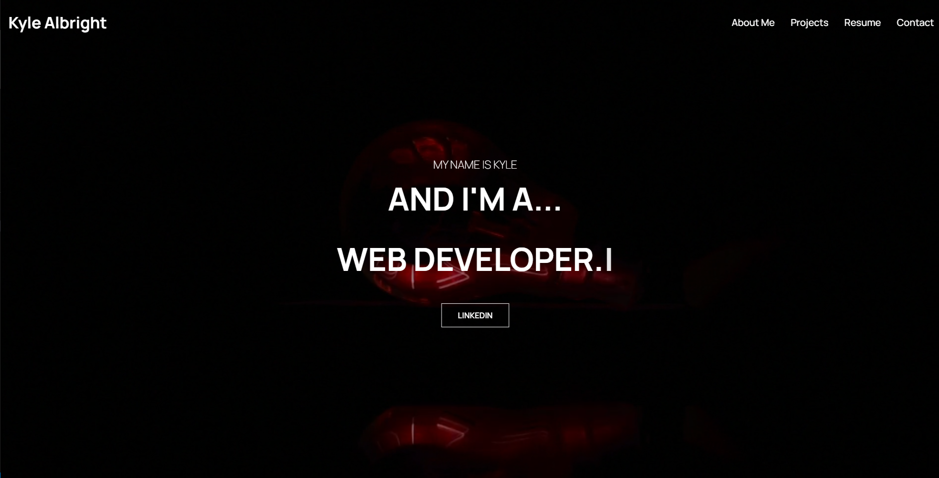 GitHub - KyleAlbright/ReactPortfolio: React Portfolio