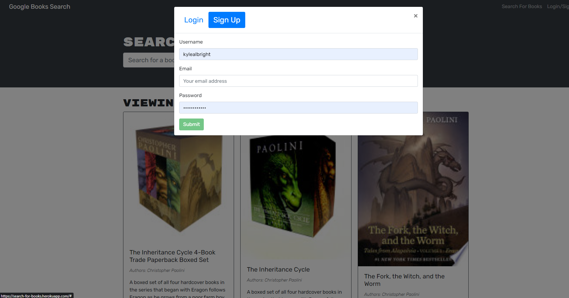 GitHub - KyleAlbright/Mern-Book-Club: MERN