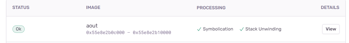 Unusable stack trace for application crashes: no symbols or no stack trace. · Issue #824 ...