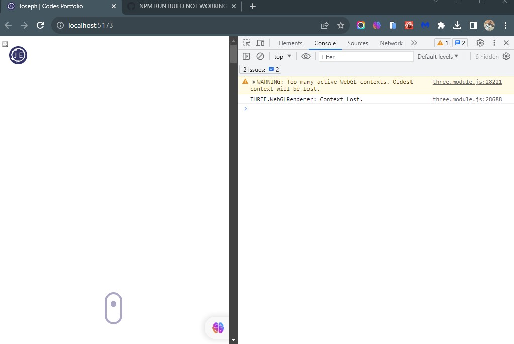 Help Fix This Problem Three Webglrenderer Context Lost · Issue 97